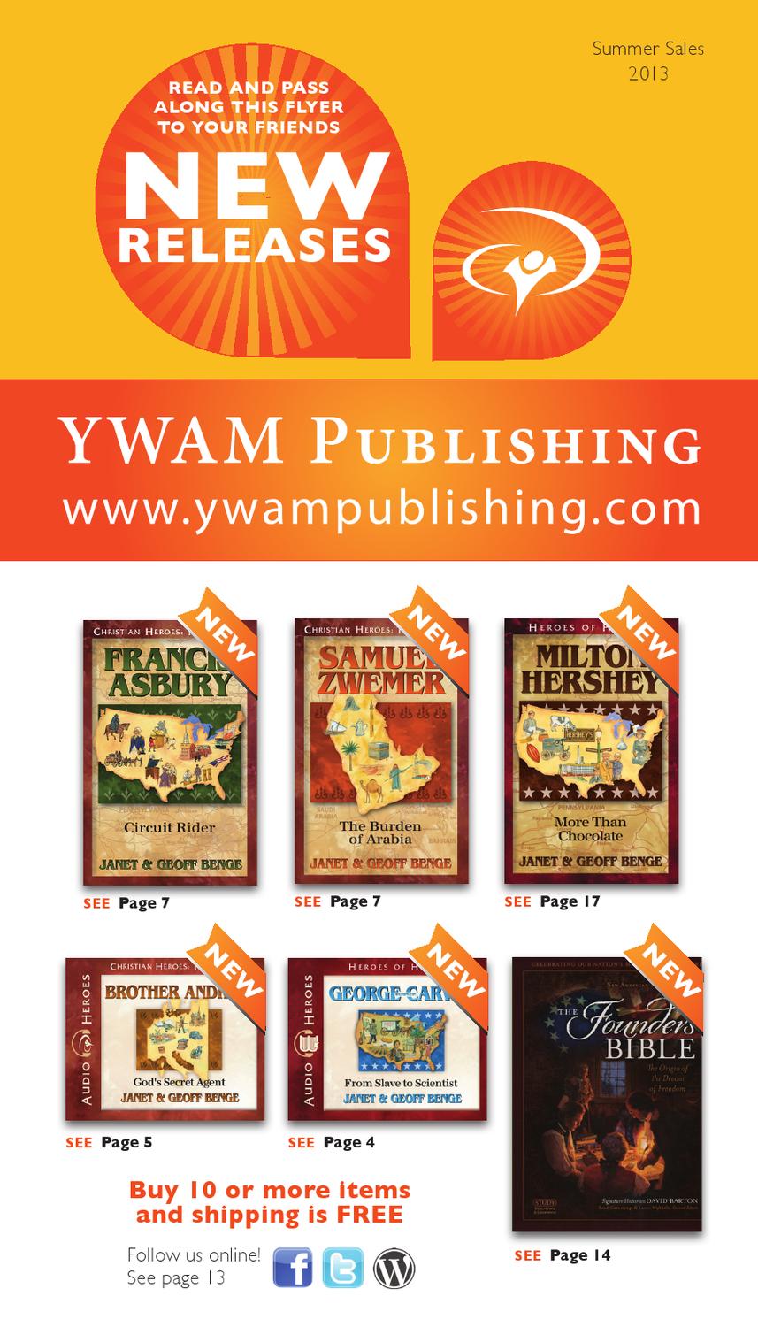 2013 Summer Sale Flyer by YWAM Publishing - Issuu