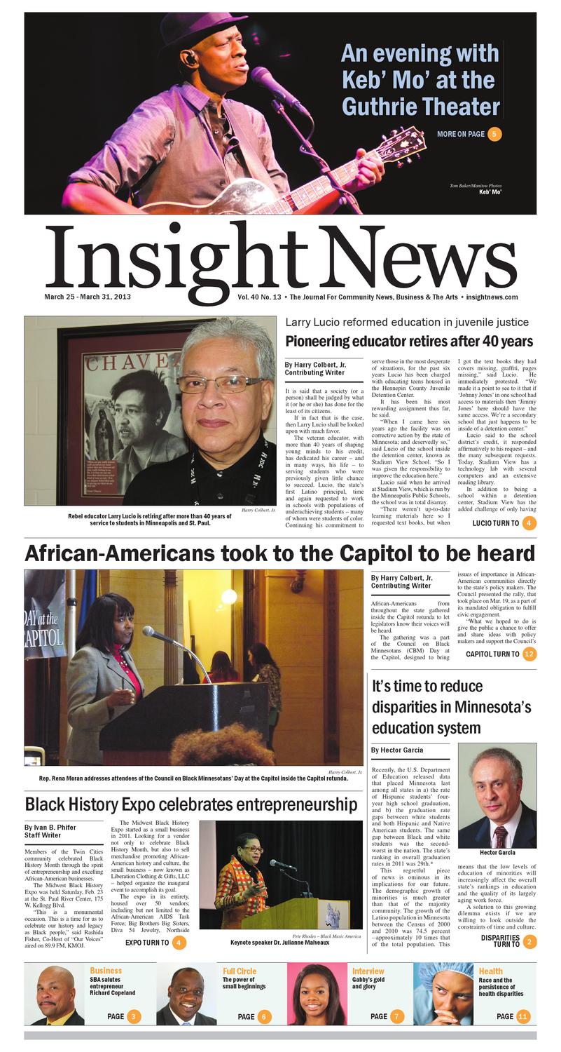 Insight News ::: 03.25.13 by Insight News, Inc - Issuu