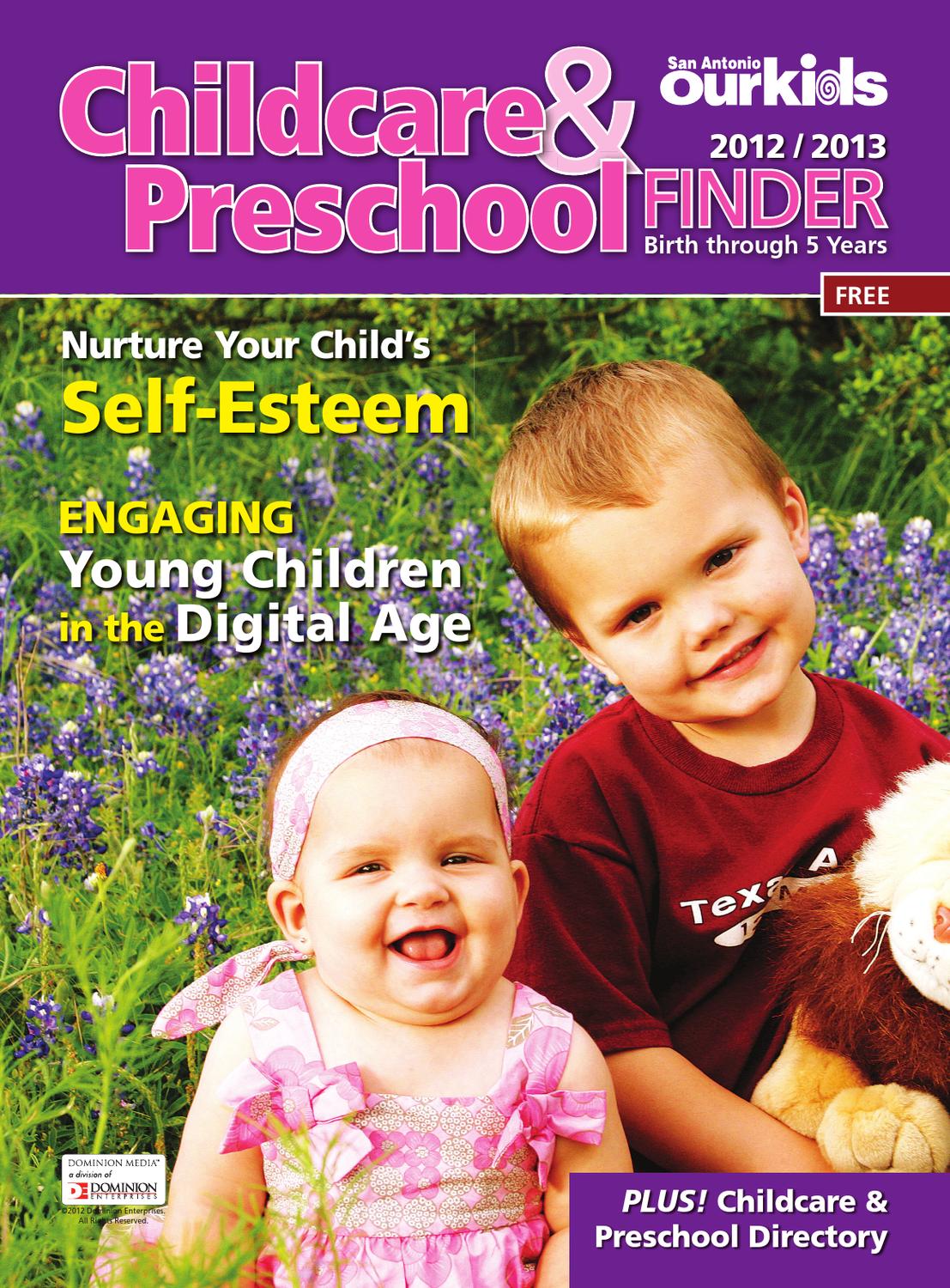 Childcare Preshcool Finder 2012 by Our Kids Magazine - Issuu