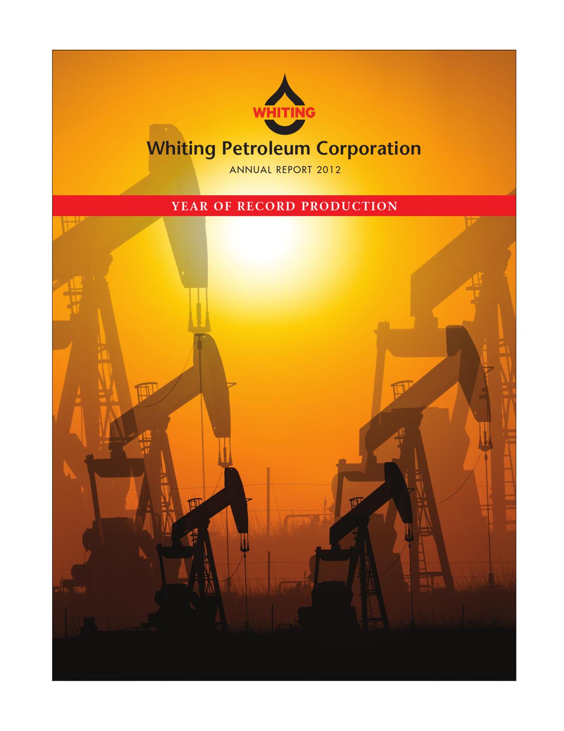 Whiting Petroleum