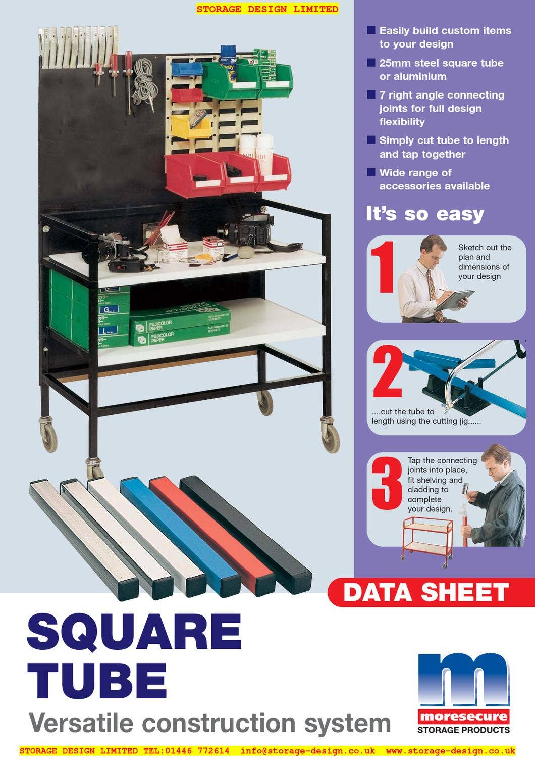 SDL Moresecure Square Tube DS by Storage Design Limited - Issuu