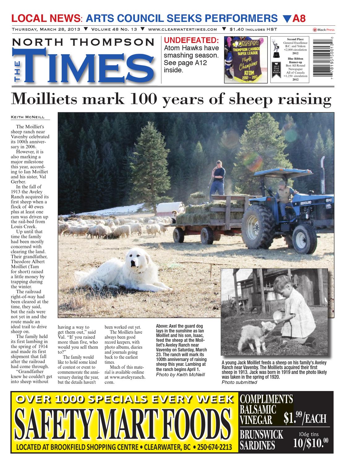 Clearwater Times, March 28, 2013 by Black Press Media Group - Issuu