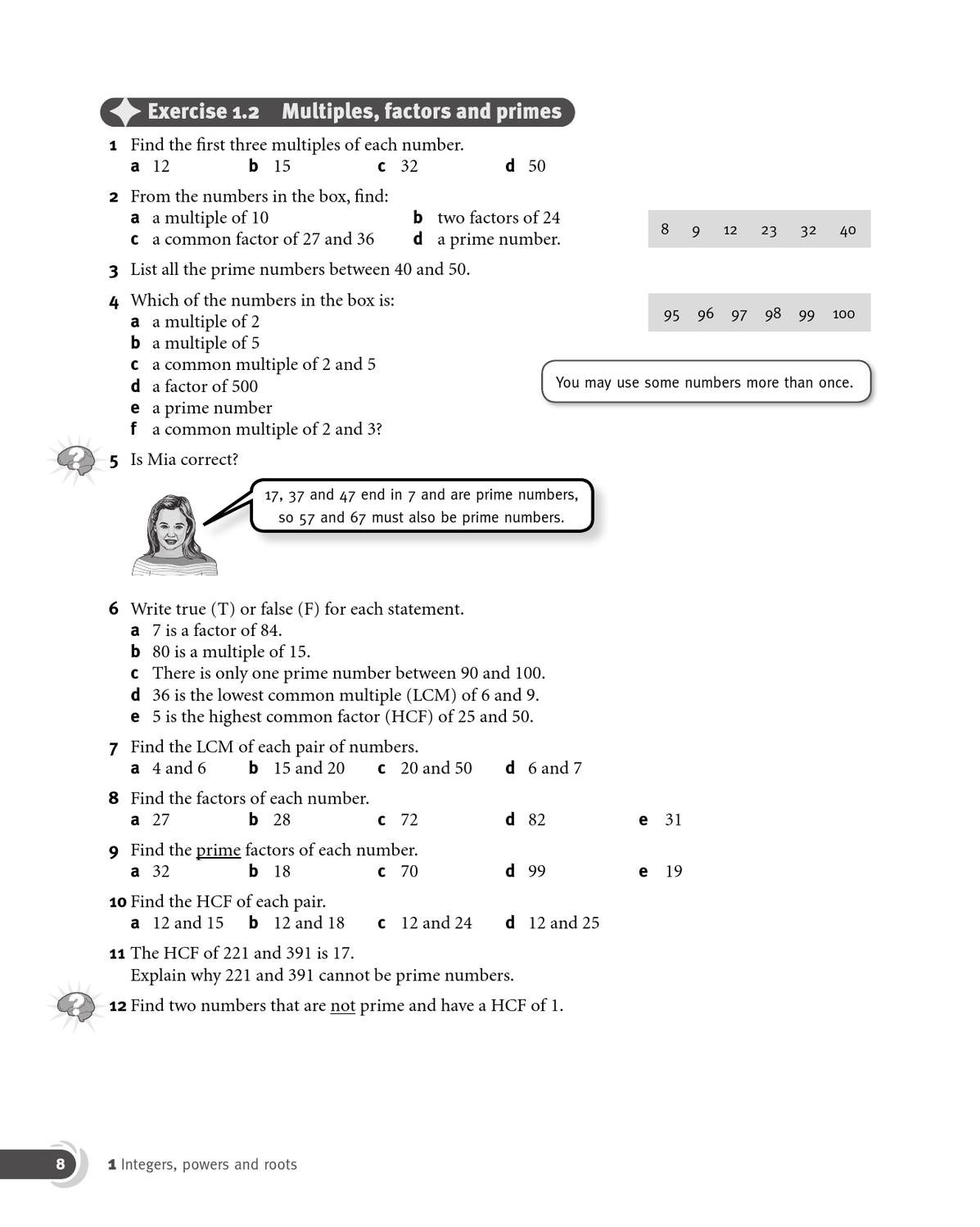 Cambridge Checkpoint Mathematics: Practice Book 8 by Cambridge ...