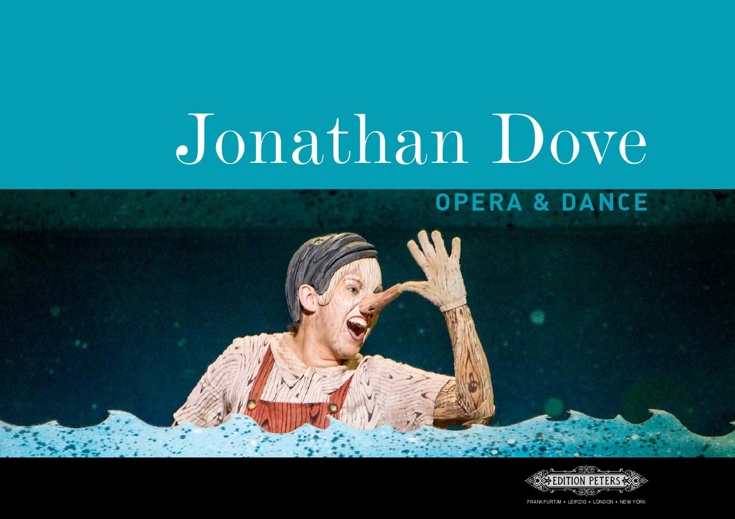 Jonathan Dove Opera and Dance by DesignRaphael Ltd - Issuu