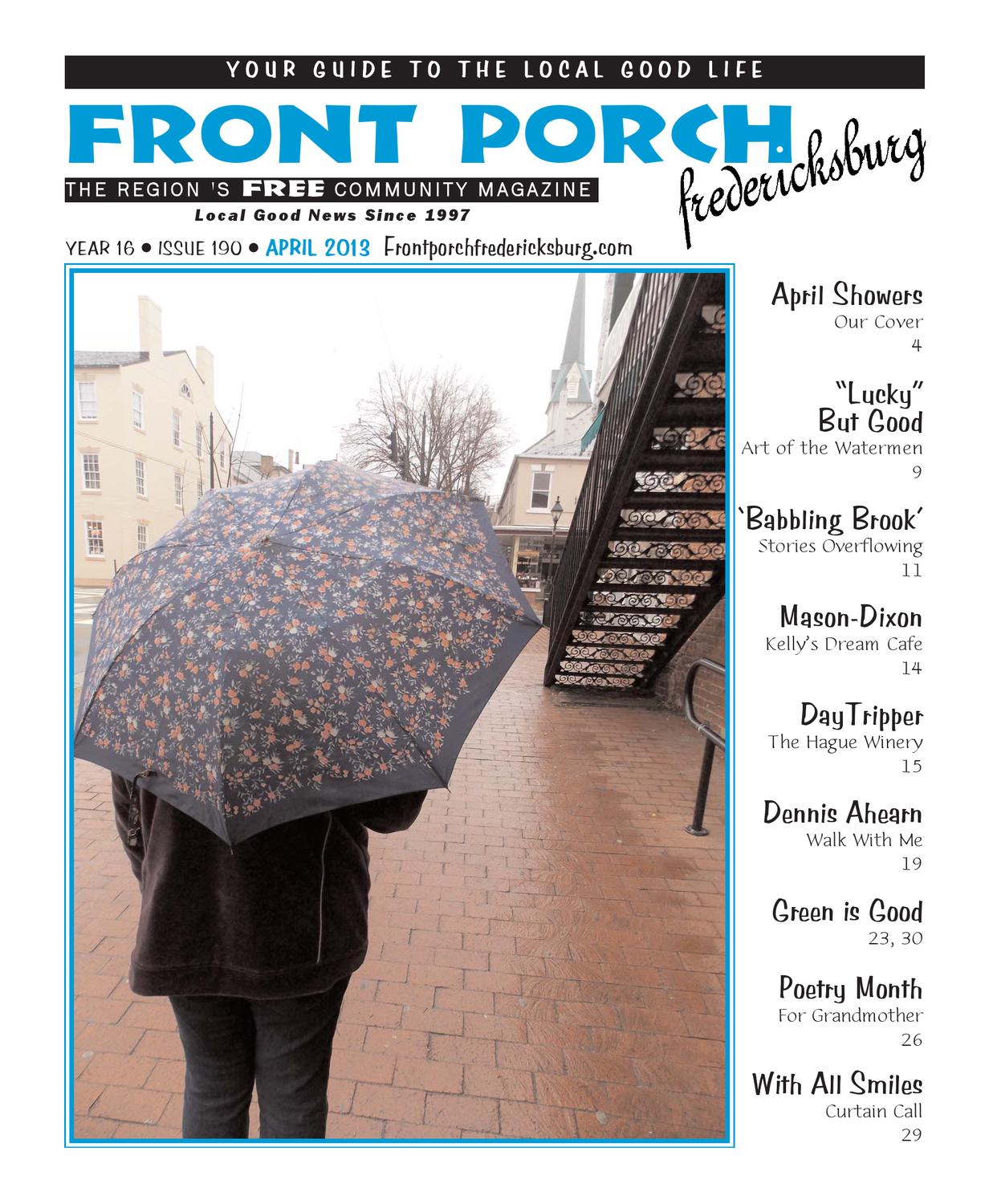 April 2013 - Front Porch Fredericksburg by Virginia Grogan - Issuu