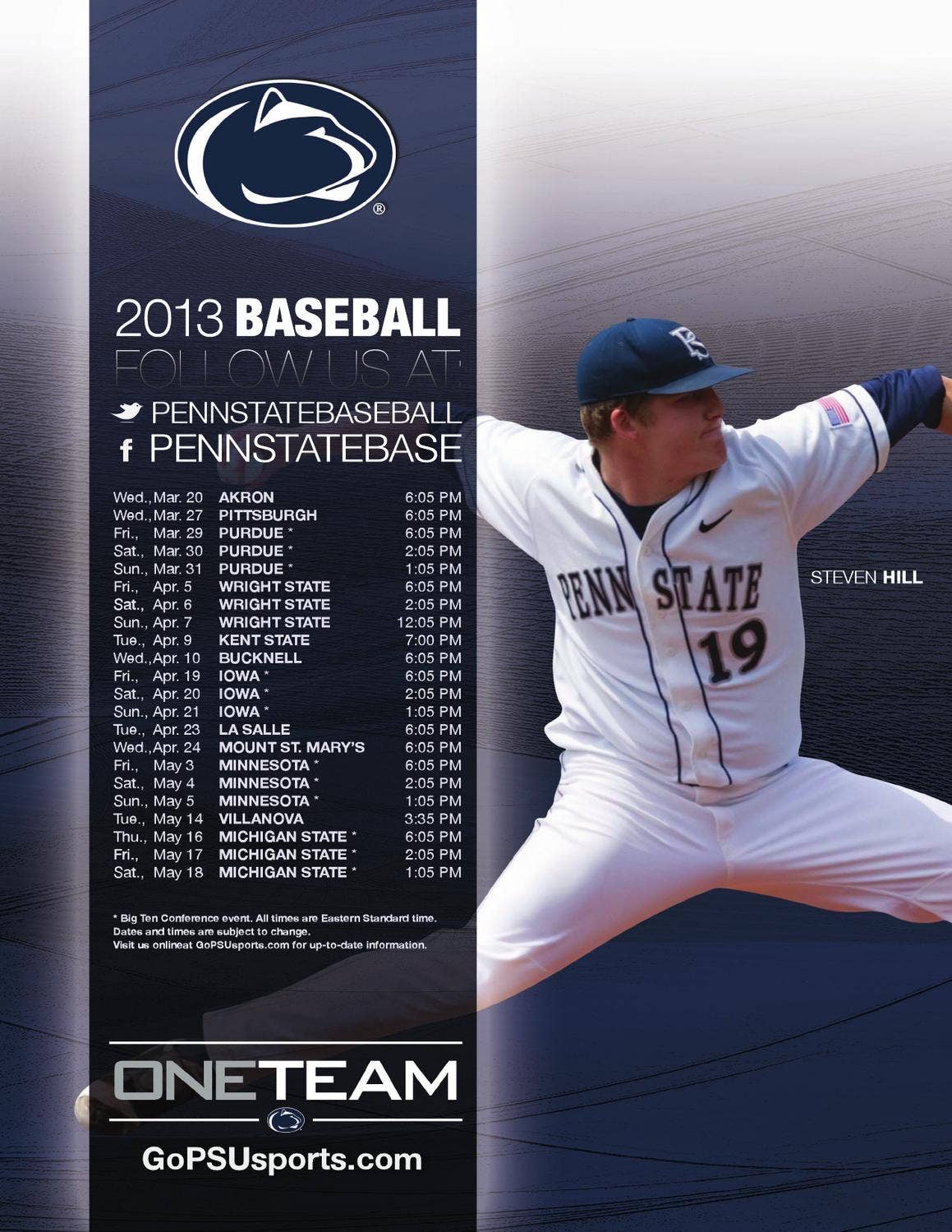2013 Penn State Baseball Yearbook by Penn State Athletics - Issuu