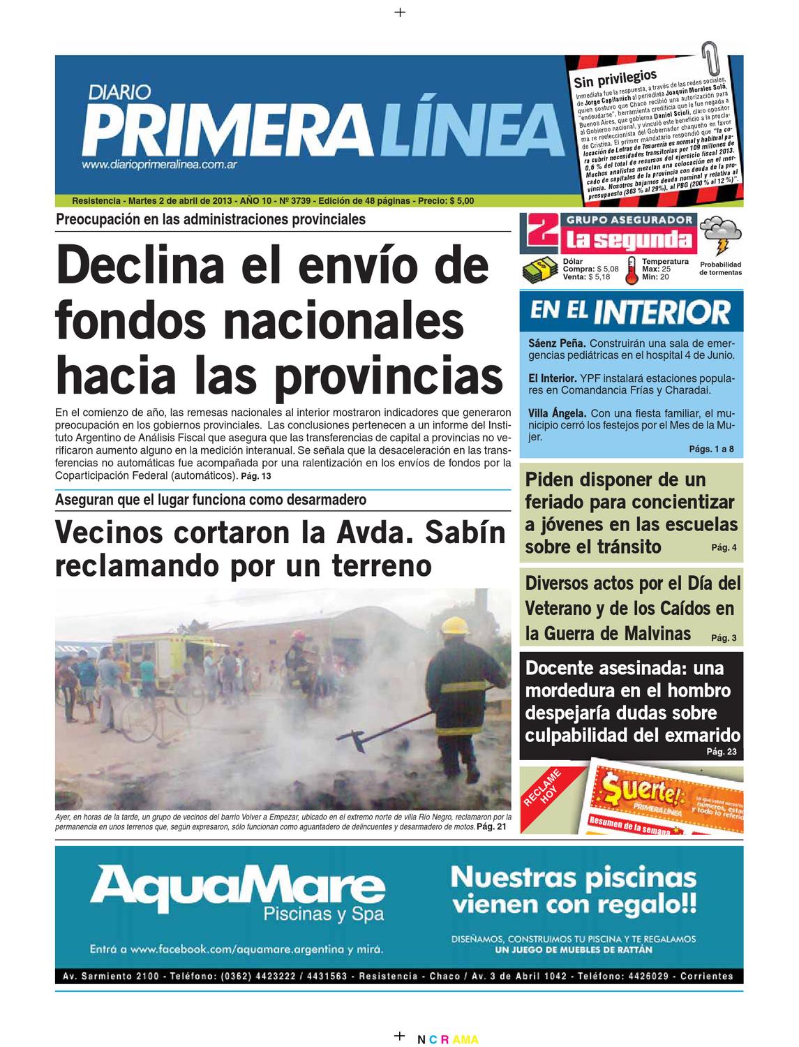 Primera Linea 3739 02-04-13 by Diario Primera Linea - Issuu