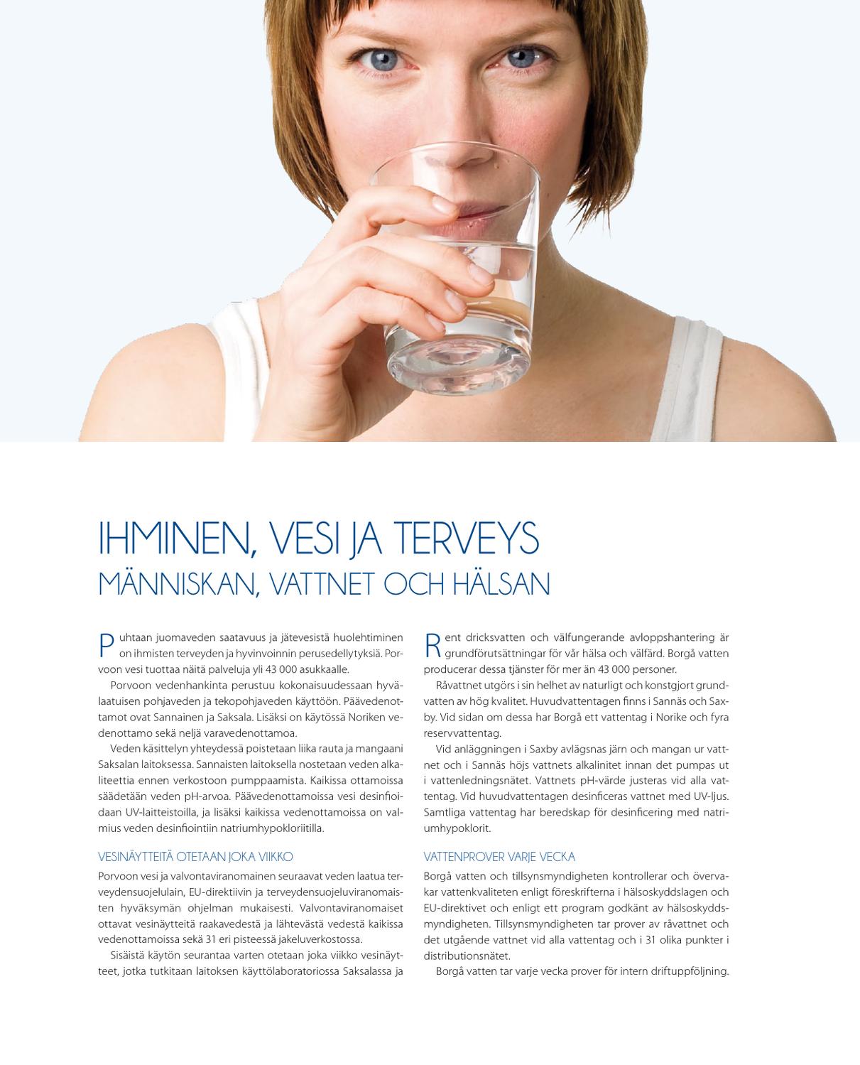 Porvoon vesi 100 vuotta - Borgå vatten 100 år by creative peak - Issuu
