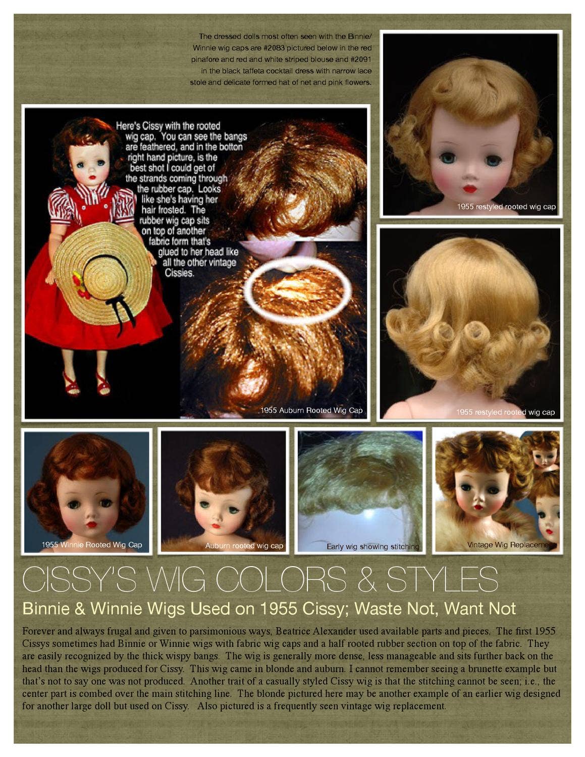 Vintage Cissy's Wig Styles & Colors by Debbie Foster - Issuu