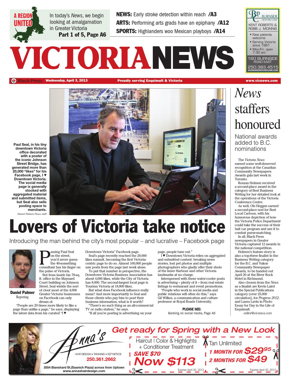 Victoria News, April 03, 2013 by Black Press Media Group - Issuu