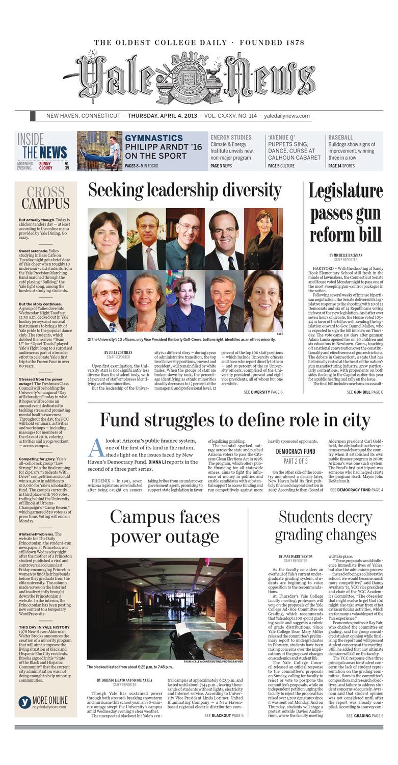 Today's Paper by Yale Daily News - Issuu