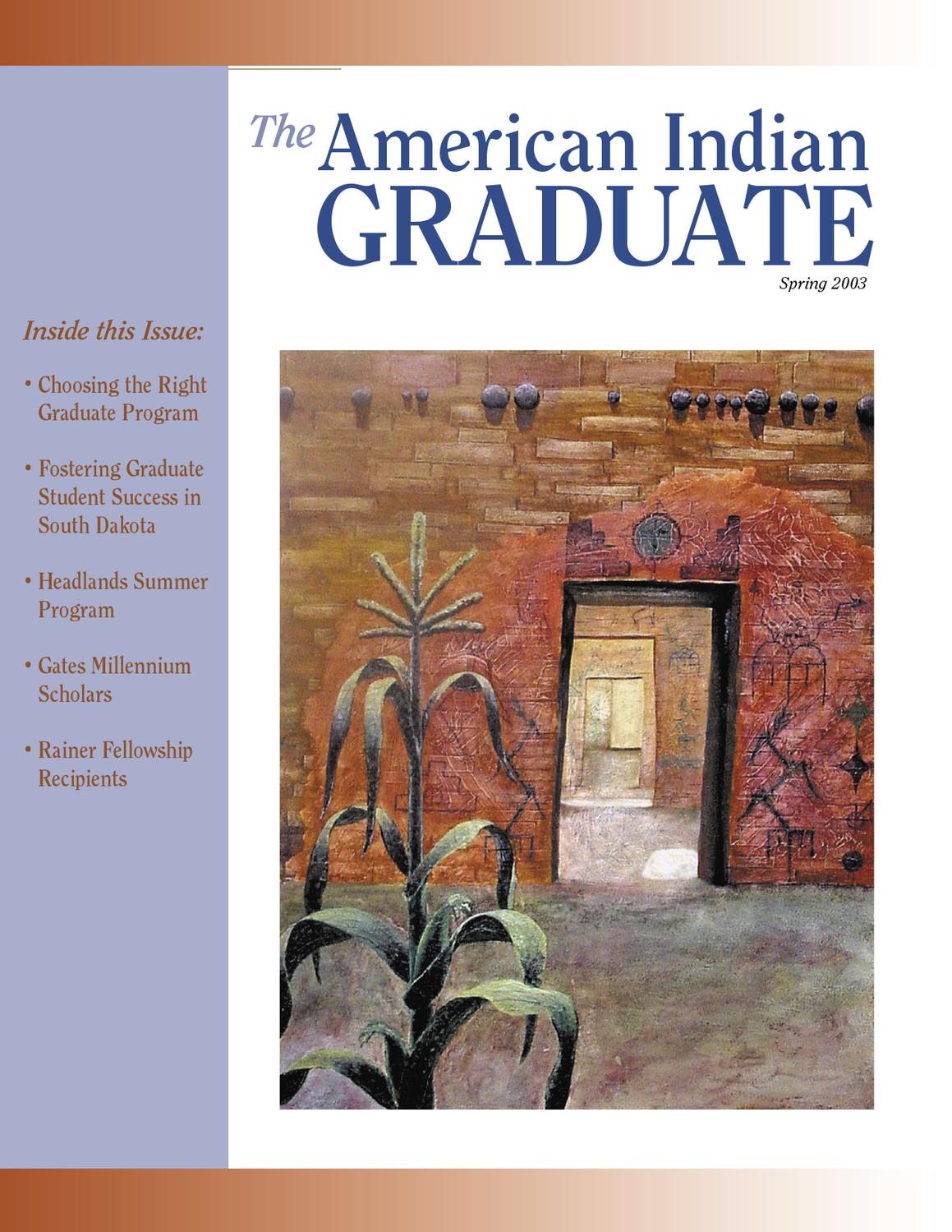 American Indian Graduate Magazine Spring 2003 by Native Forward ...