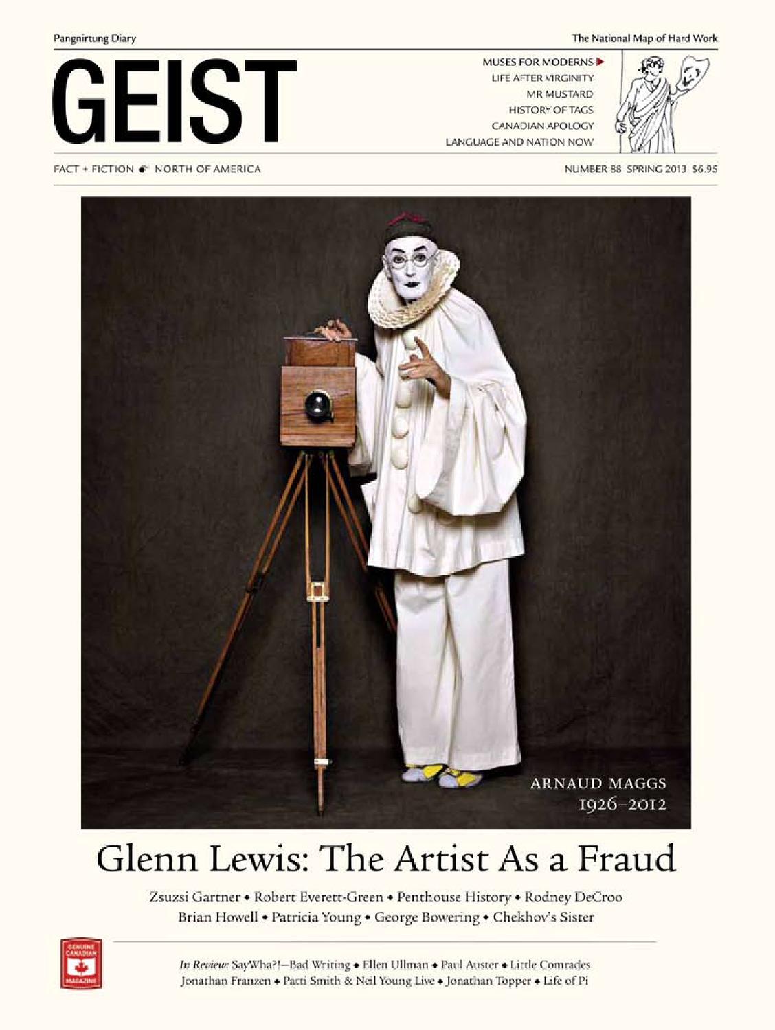 Geist 88 - Spring 2013 by Geist Magazine - Issuu