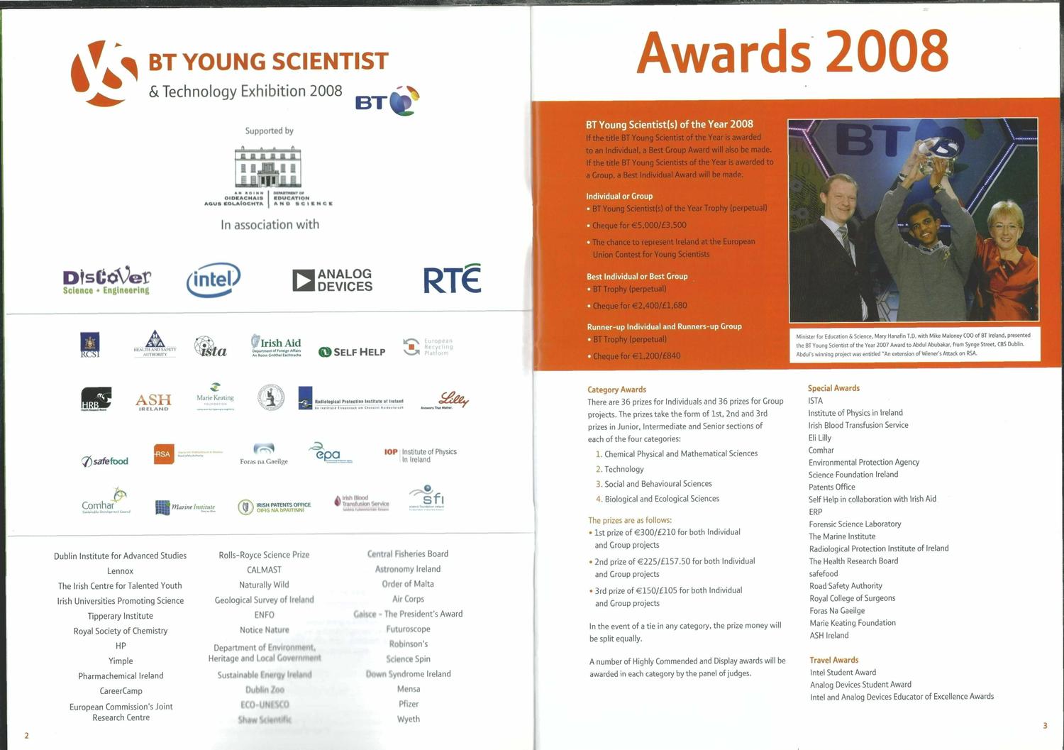 2008 YOUNG SCIENTIST BT by BT Young Scientist - Issuu
