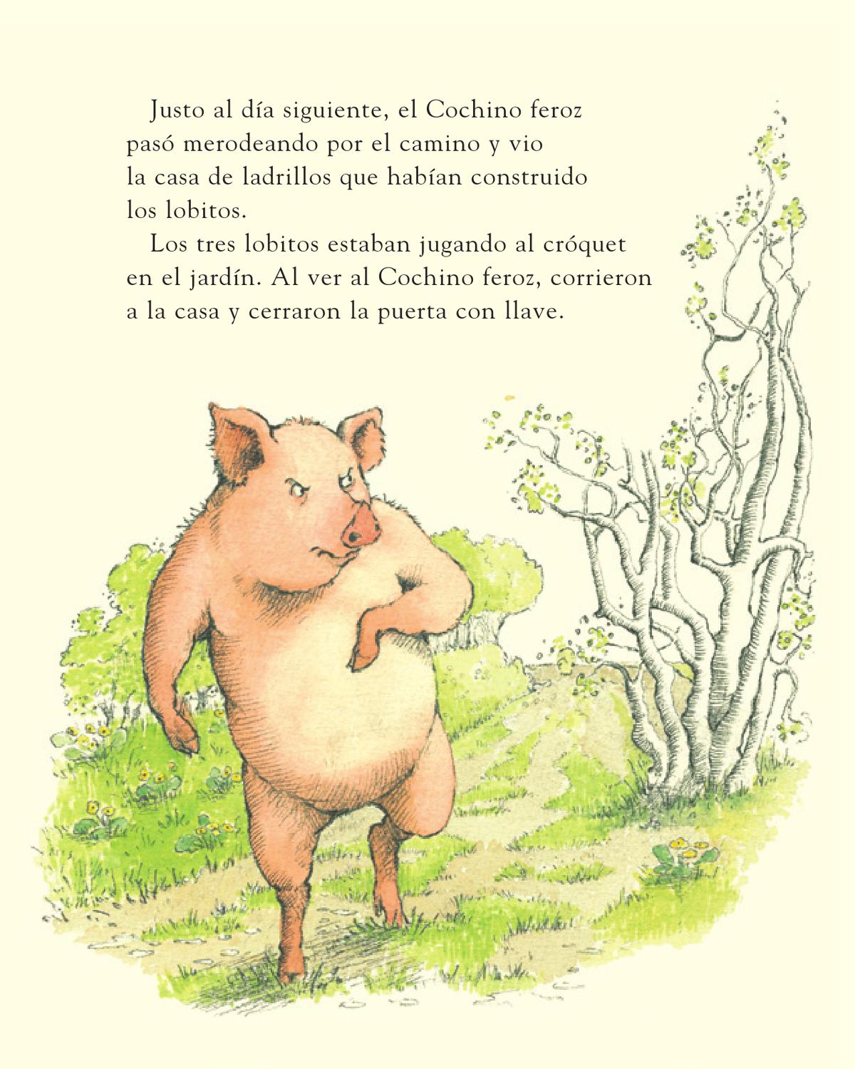 Los tres lobitos y el cochino feróz by Ediciones Ekaré - Issuu