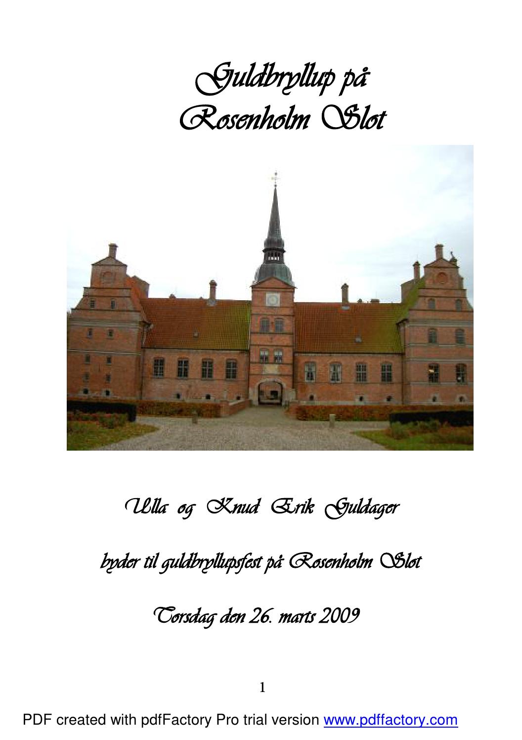 Guldbrylluppet by Knud Erik Guldager - Issuu