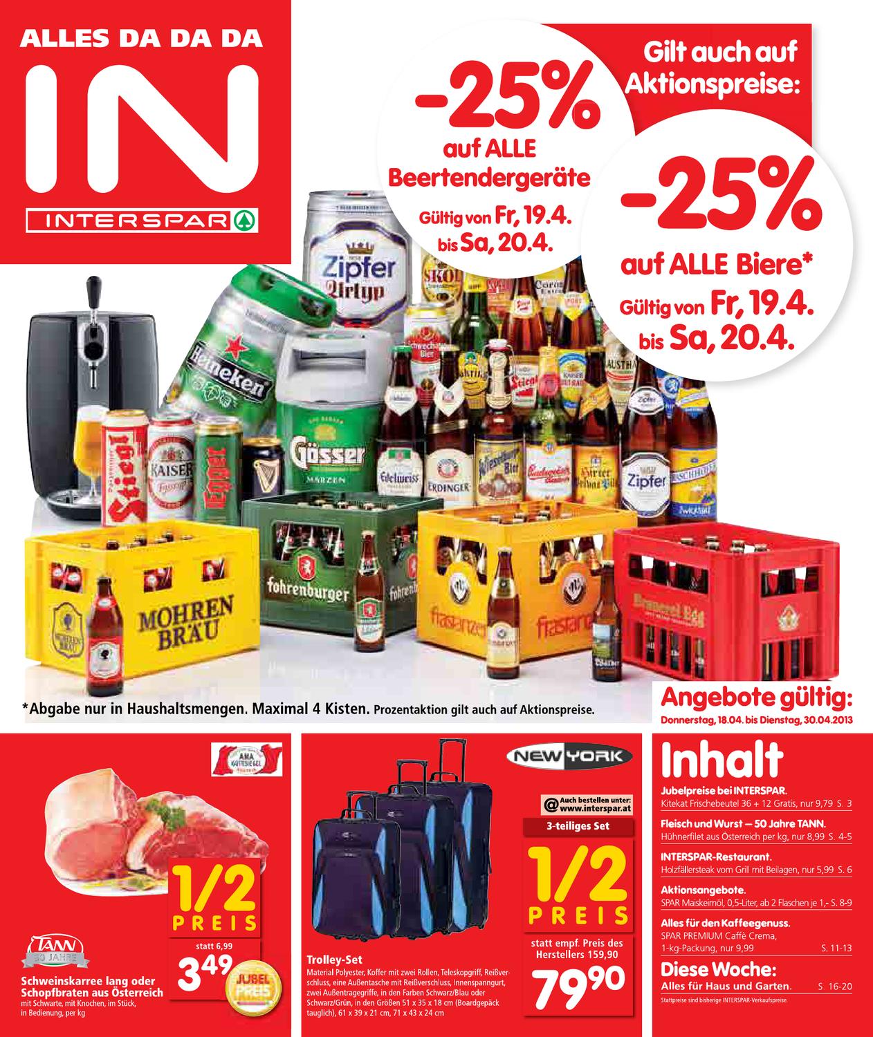 interspar, flugblatt, kw16_17 by Russmedia Digital GmbH - Issuu