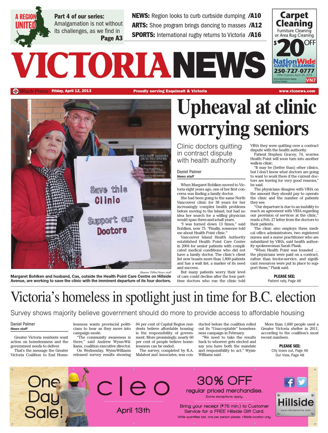 Victoria News, April 12, 2013 by Black Press Media Group - Issuu