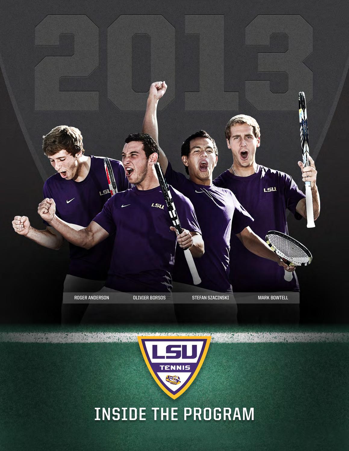 2013 LSU Men's Tennis Media Guide by LSU Athletics - Issuu