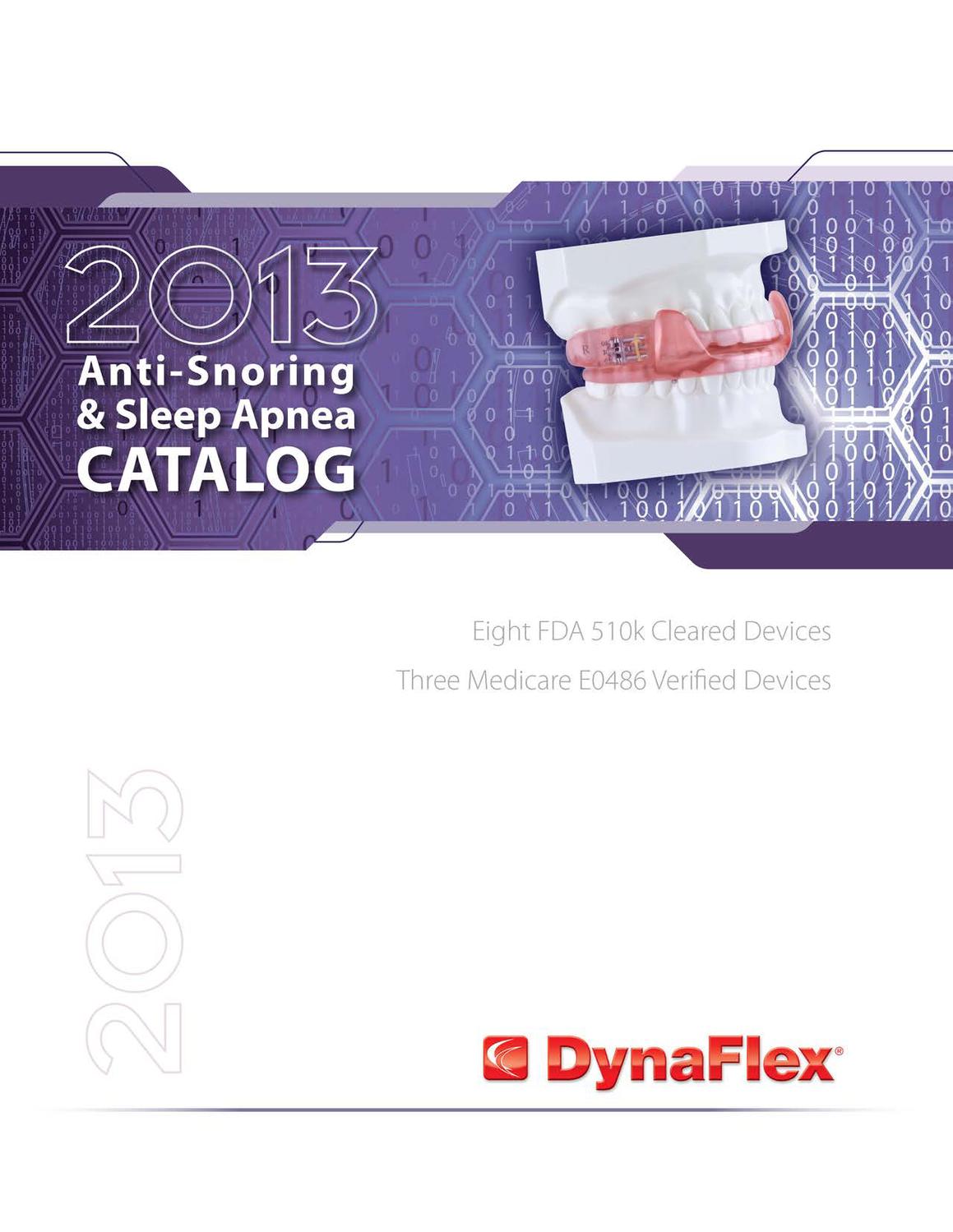 Anti-Snoring & Sleep Apnea by DynaFlex - Issuu