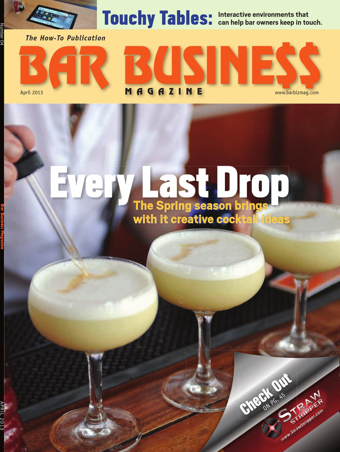 Apr 2013 Bar Business Magazine by Bar Business Magazine - Issuu