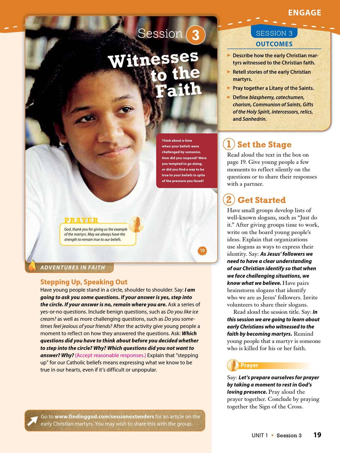 Finding God 2013 Grade 8 School Catechist Guide | PART 1 by Loyola ...