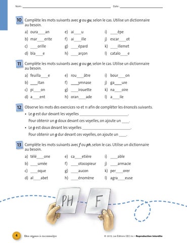 Trésors de la grammaire_4e_année by Les Éditions CEC - Issuu