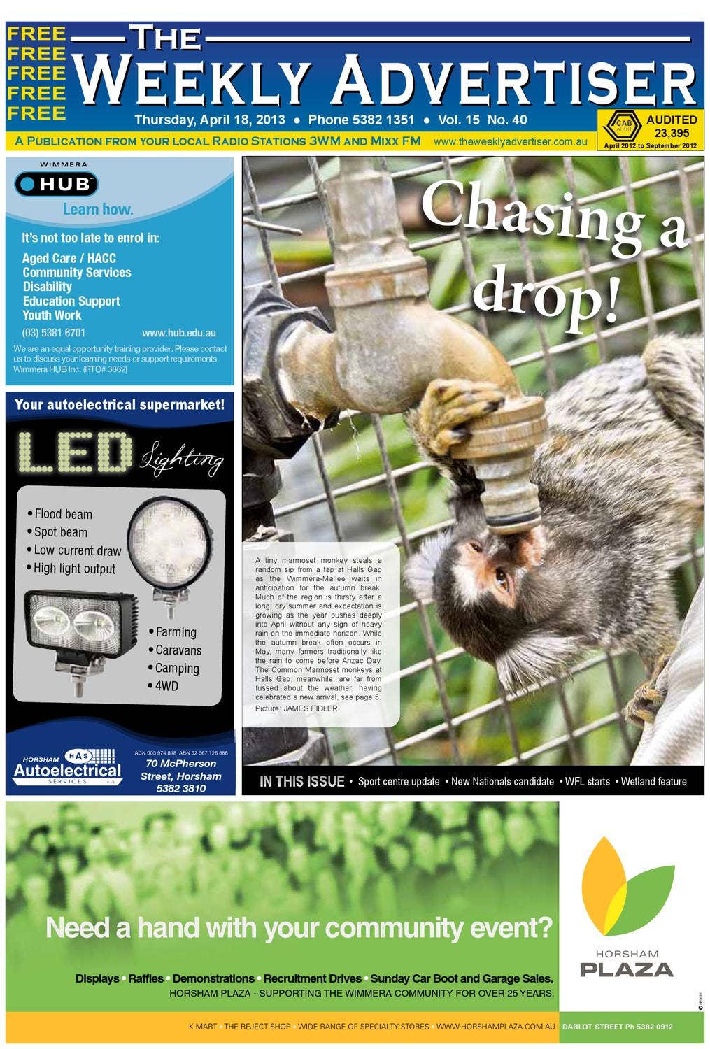 The Weekly Advertiser - Thursday, April 18, 2013 edition by The Weekly ...