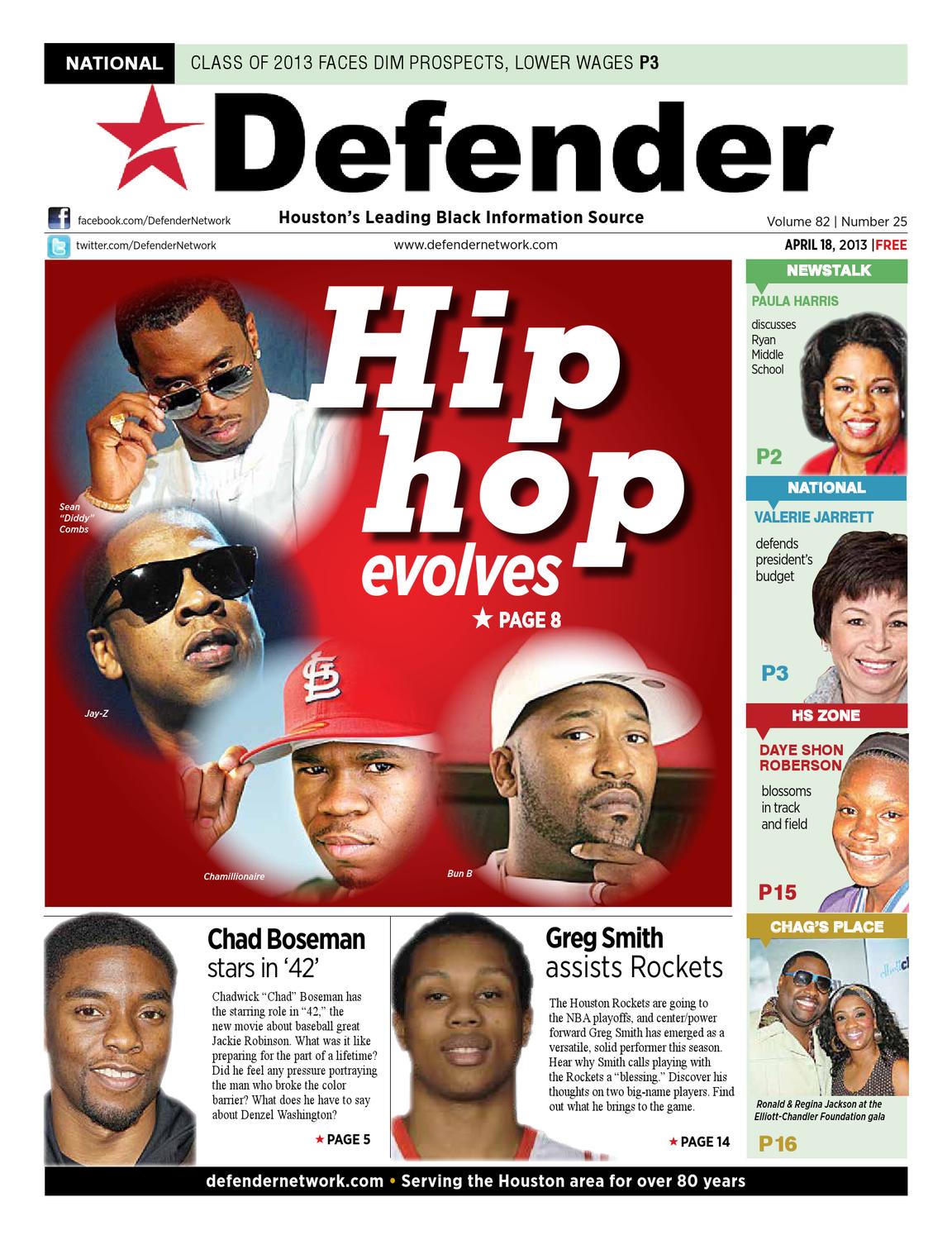 Houston Defender: April 18, 2013 by Defender Media Group ...