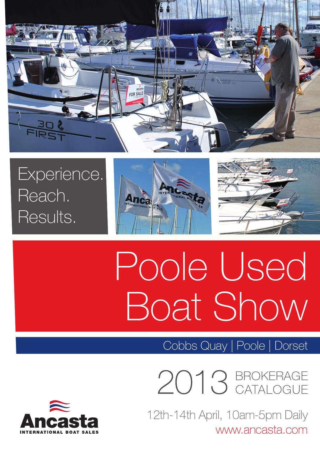 Poole Used Boat Show by Ancasta International Boat Sales - Issuu