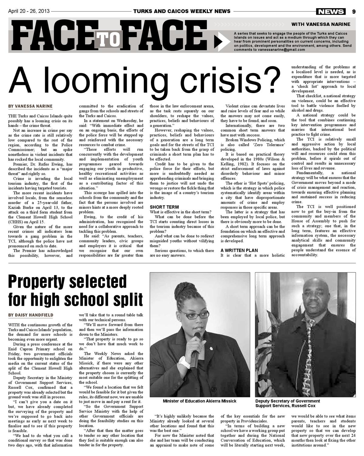 Turks and Caicos Weekly News by TC Weekly News - Issuu