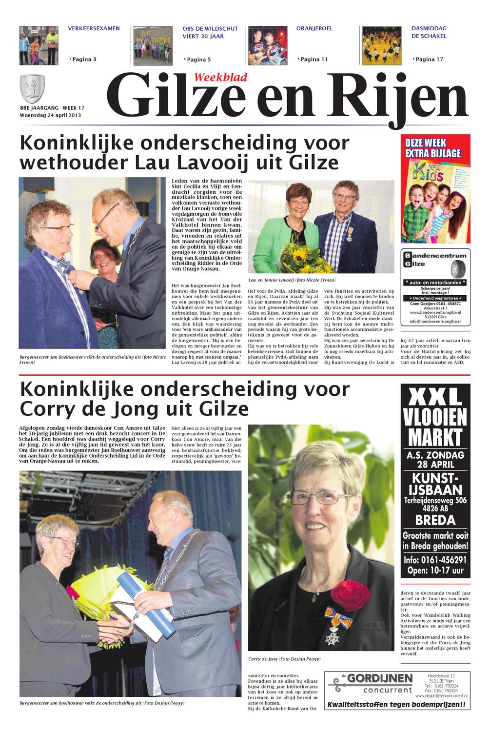 Weekblad Gilze en Rijen 24-04-2013 by Uitgeverij Em de Jong - Issuu