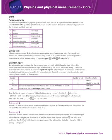 Physics for the IB Diploma: Exam Preparation Guide by Cambridge ...