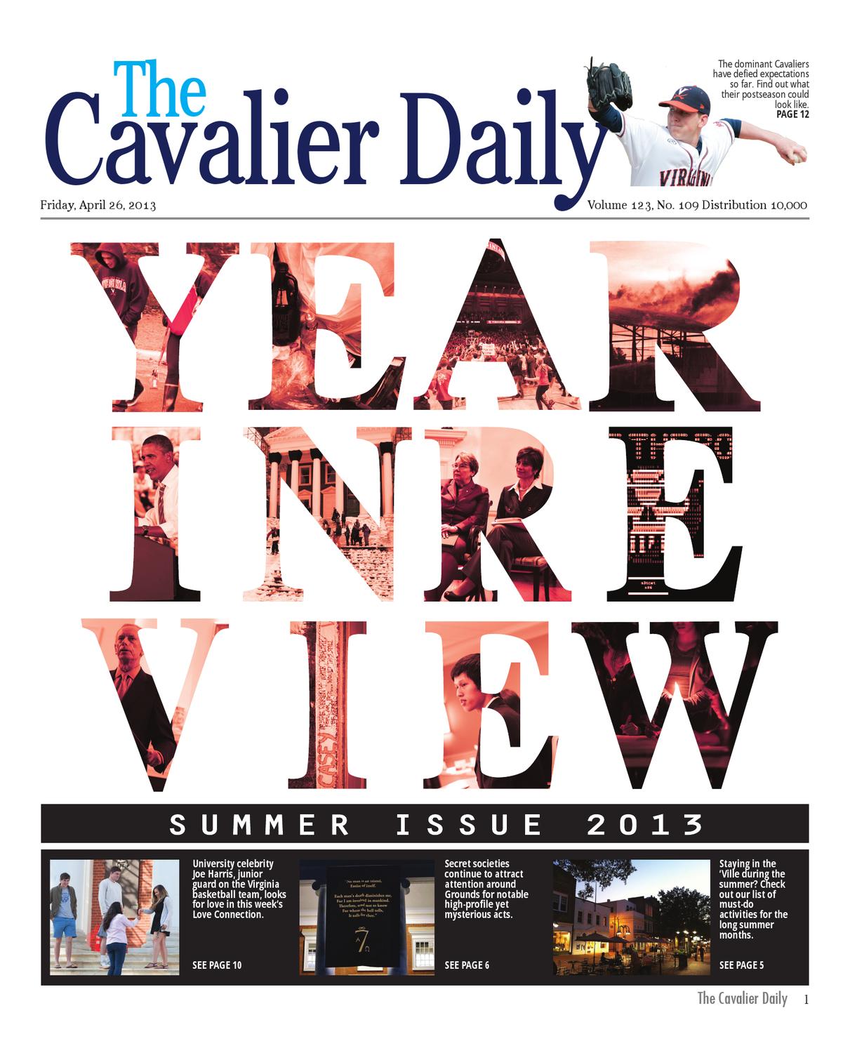 April 26, 2013 by The Cavalier Daily - Issuu