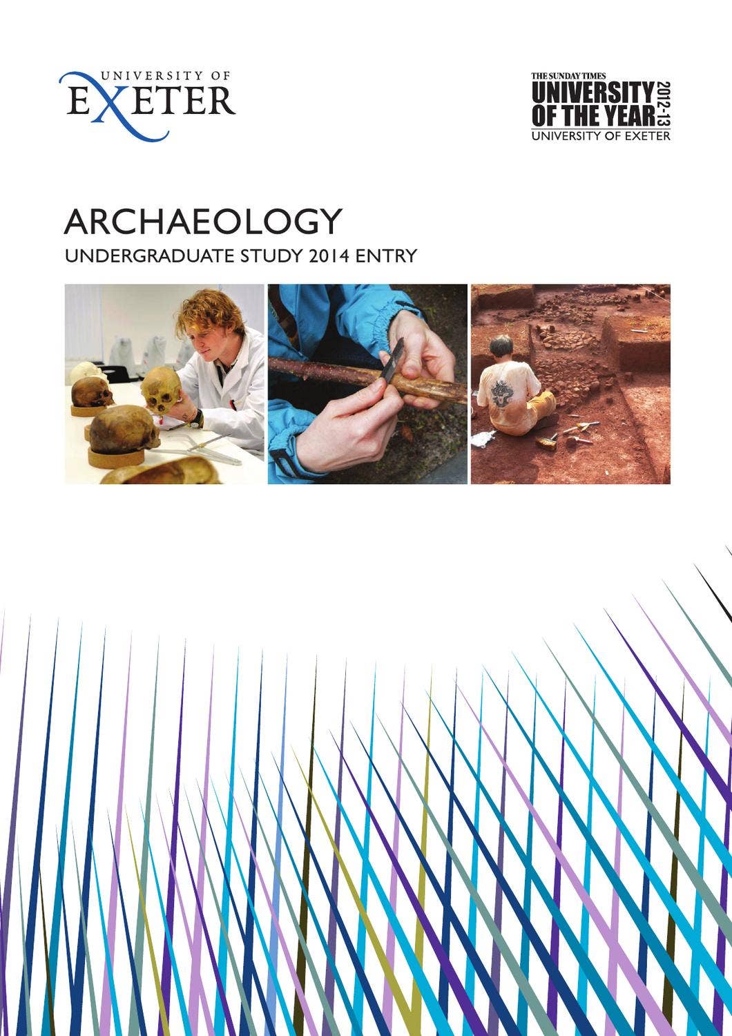 Archaeology brochure 2014 by University of Exeter - Issuu
