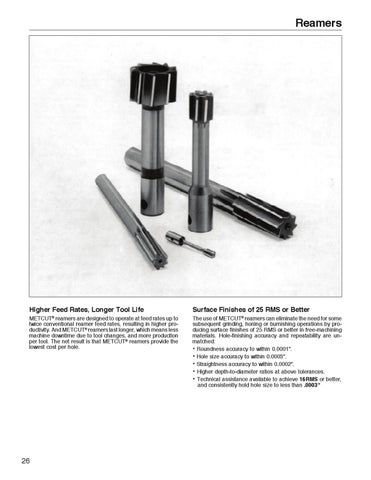 Widia_Metcut_catalog_A-10-02508_HOLEMAKING & HOLE FINISHING by ...