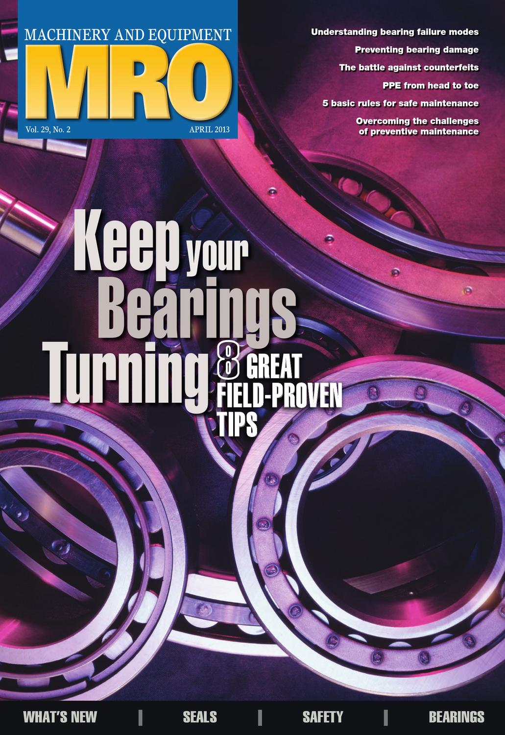Machinery & Equipment MRO April 2013 by Annex Business Media - Issuu