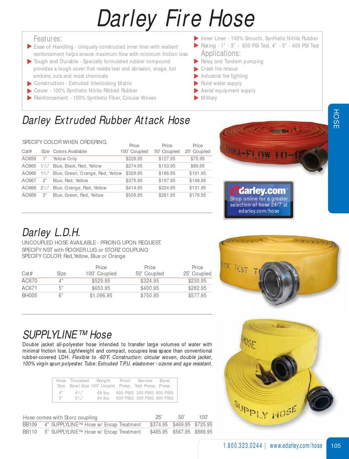 Darley Fire Equipment Catalog #260 by Darley - Issuu
