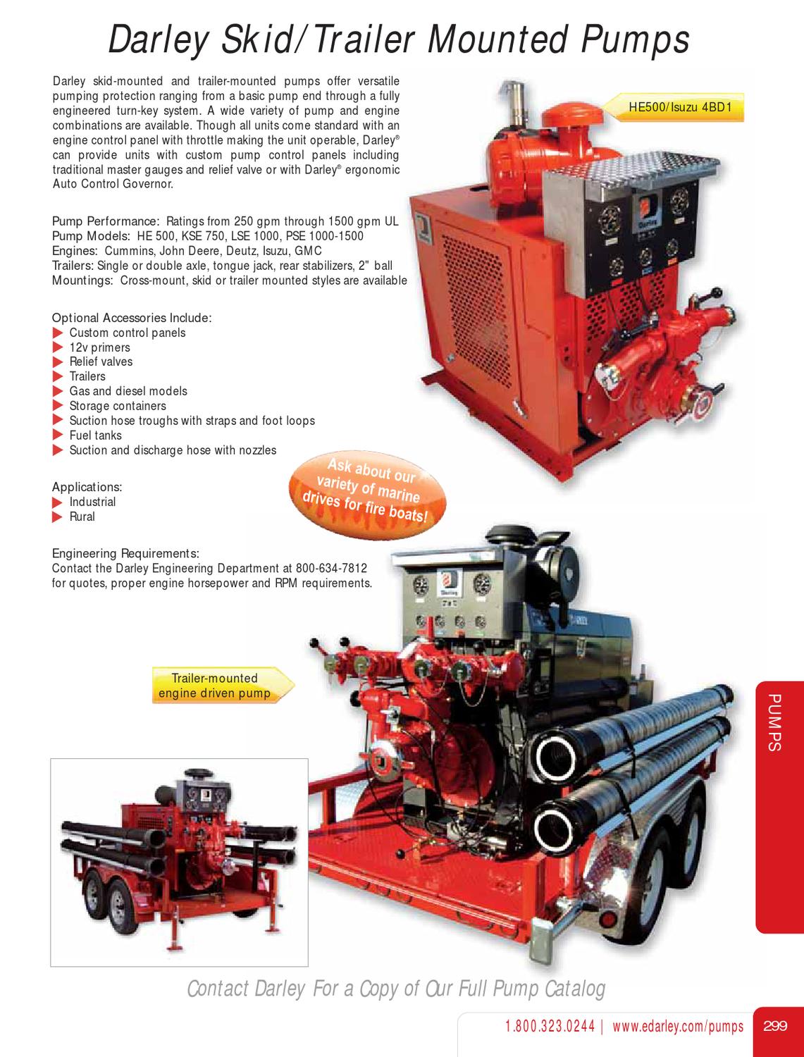 Darley Fire Equipment Catalog #260 by W. S. Darley & Company - Issuu