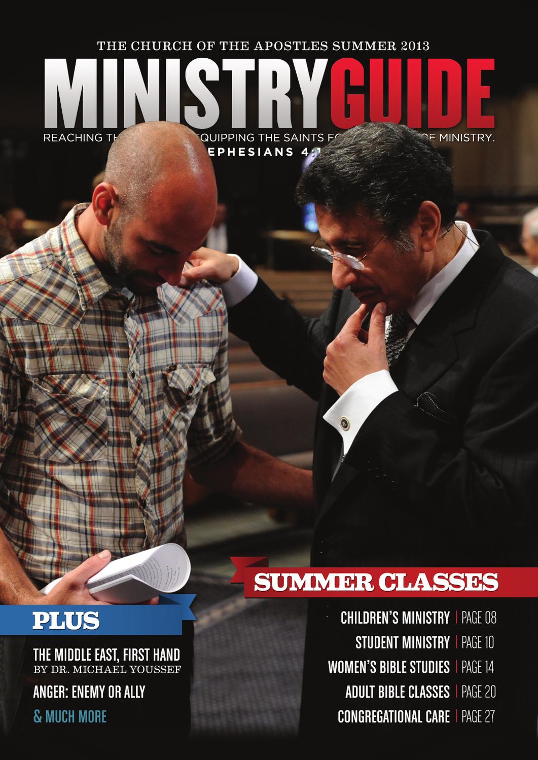 2013 Summer Ministry Guide by The Church of The Apostles - Issuu