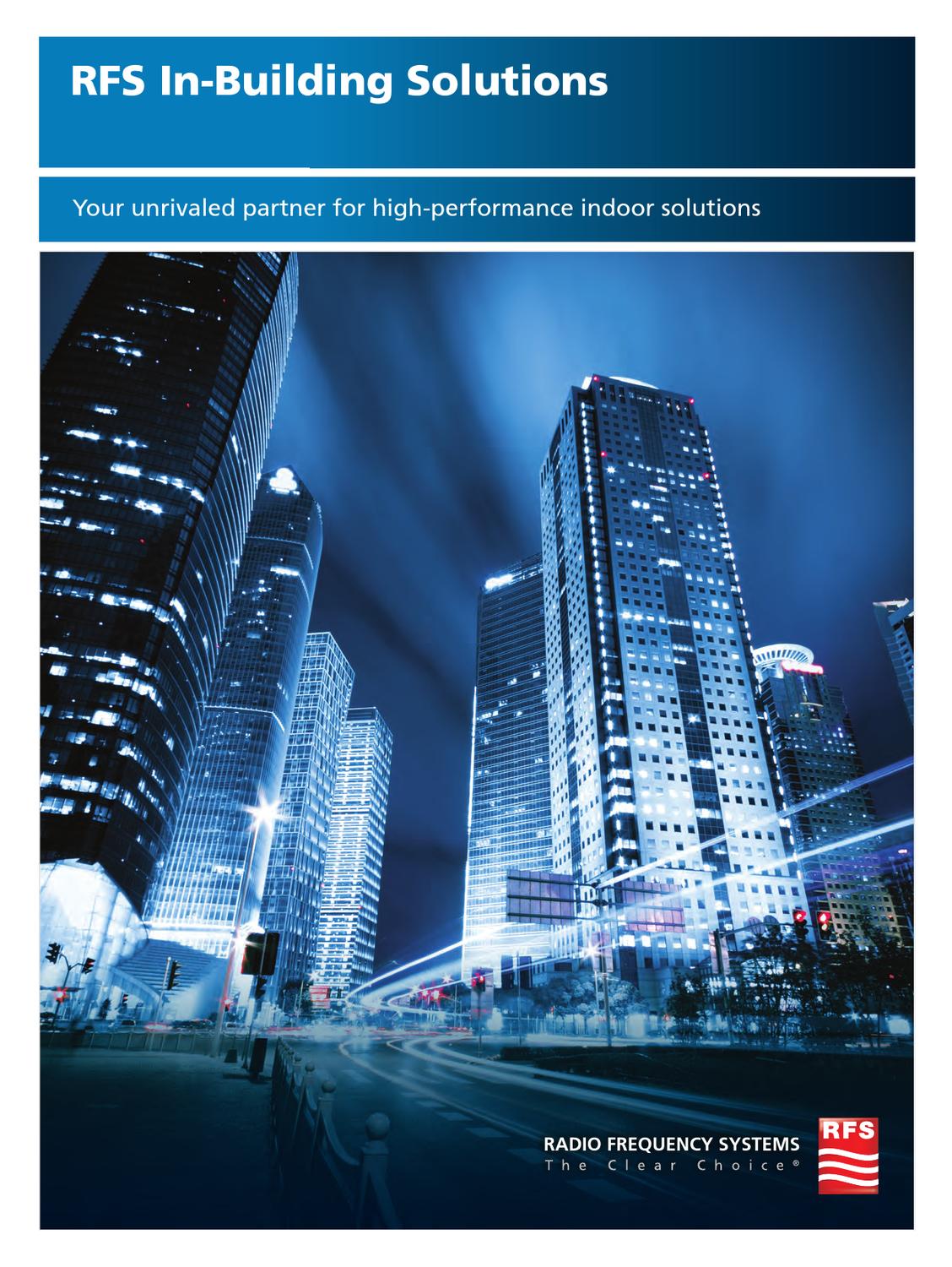 RFS In-Building Solutions by Radio Frequency Systems - Issuu