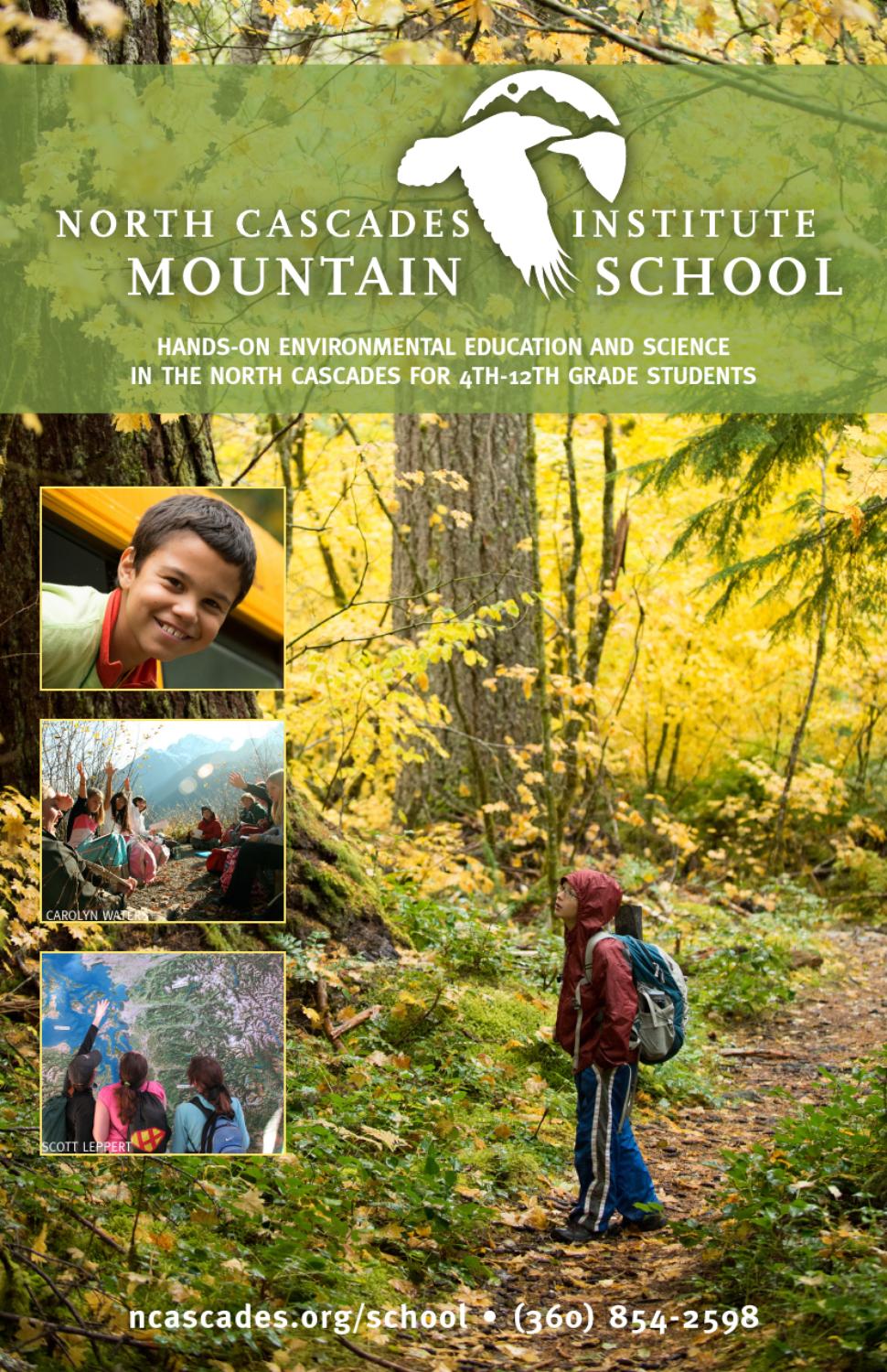 Mountain School brochure by North Cascades Institute - Issuu