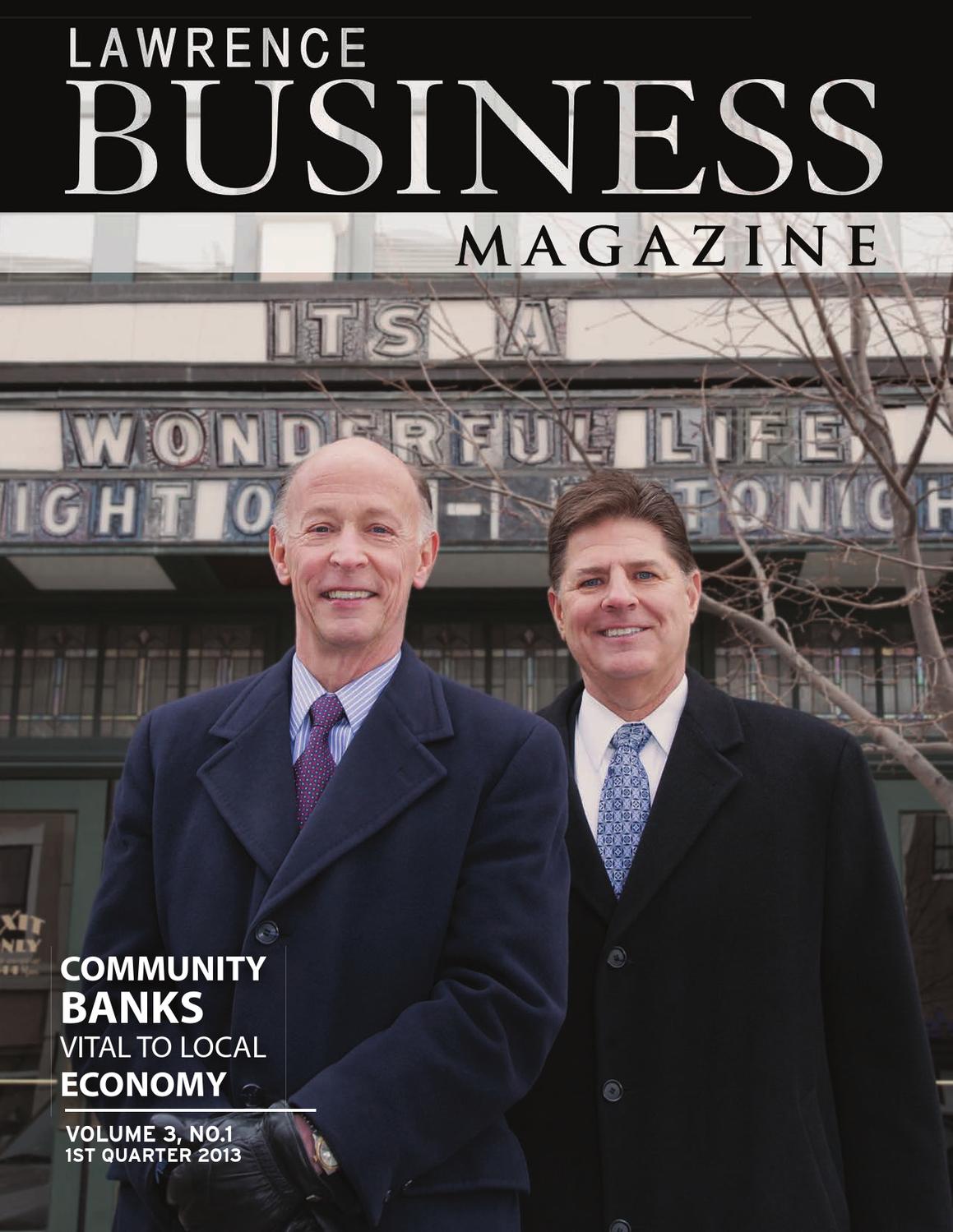 Lawrence Business Magazine 2013 Q1 by Lawrence Business Magazine - Issuu