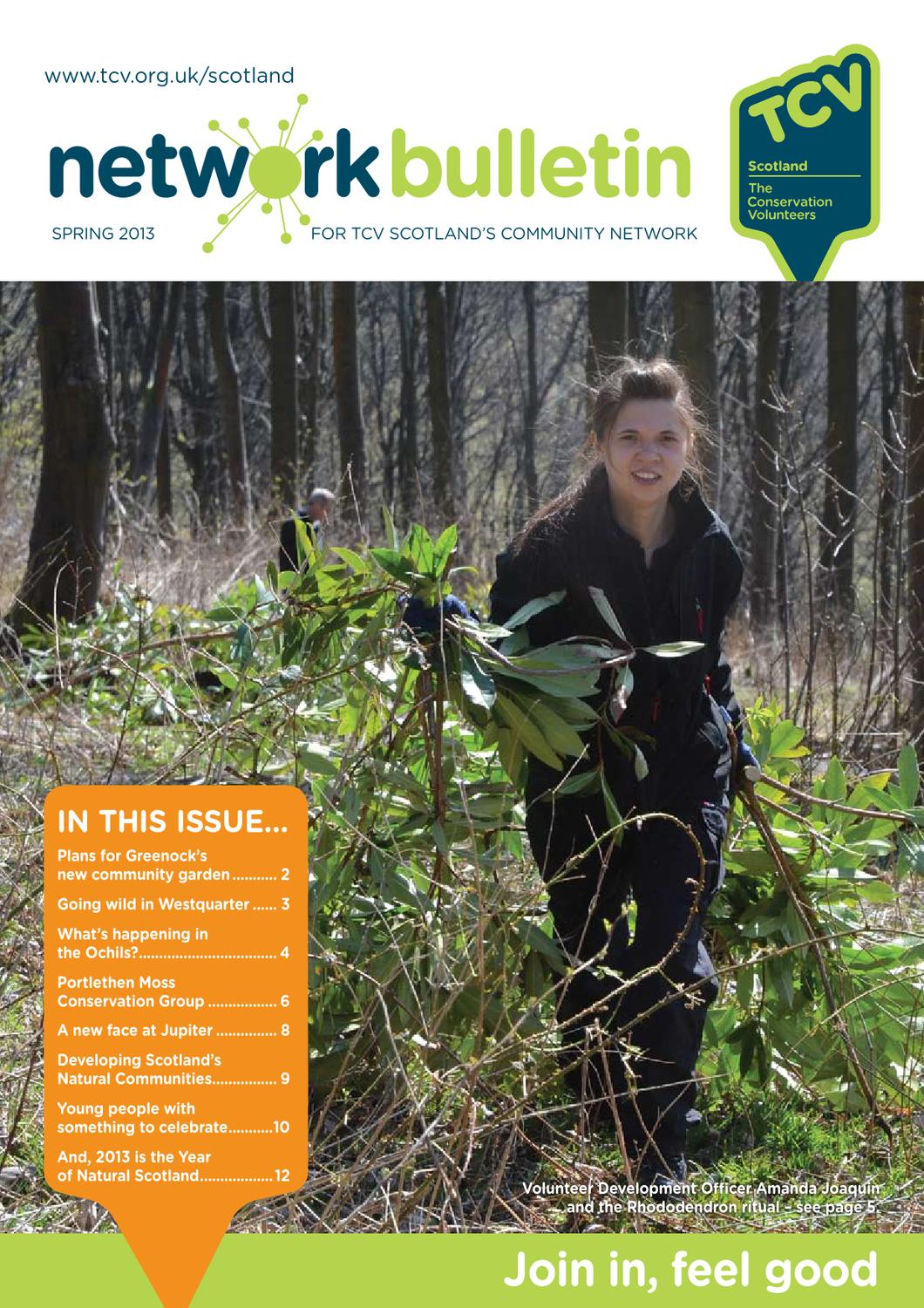 Network Bulletin Spring 2013 by TCV Scotland - Issuu