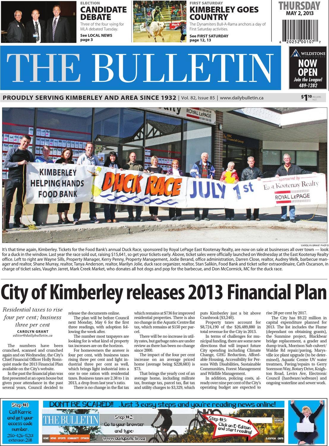 Kimberley Daily Bulletin, May 02, 2013 by Black Press Media Group - Issuu
