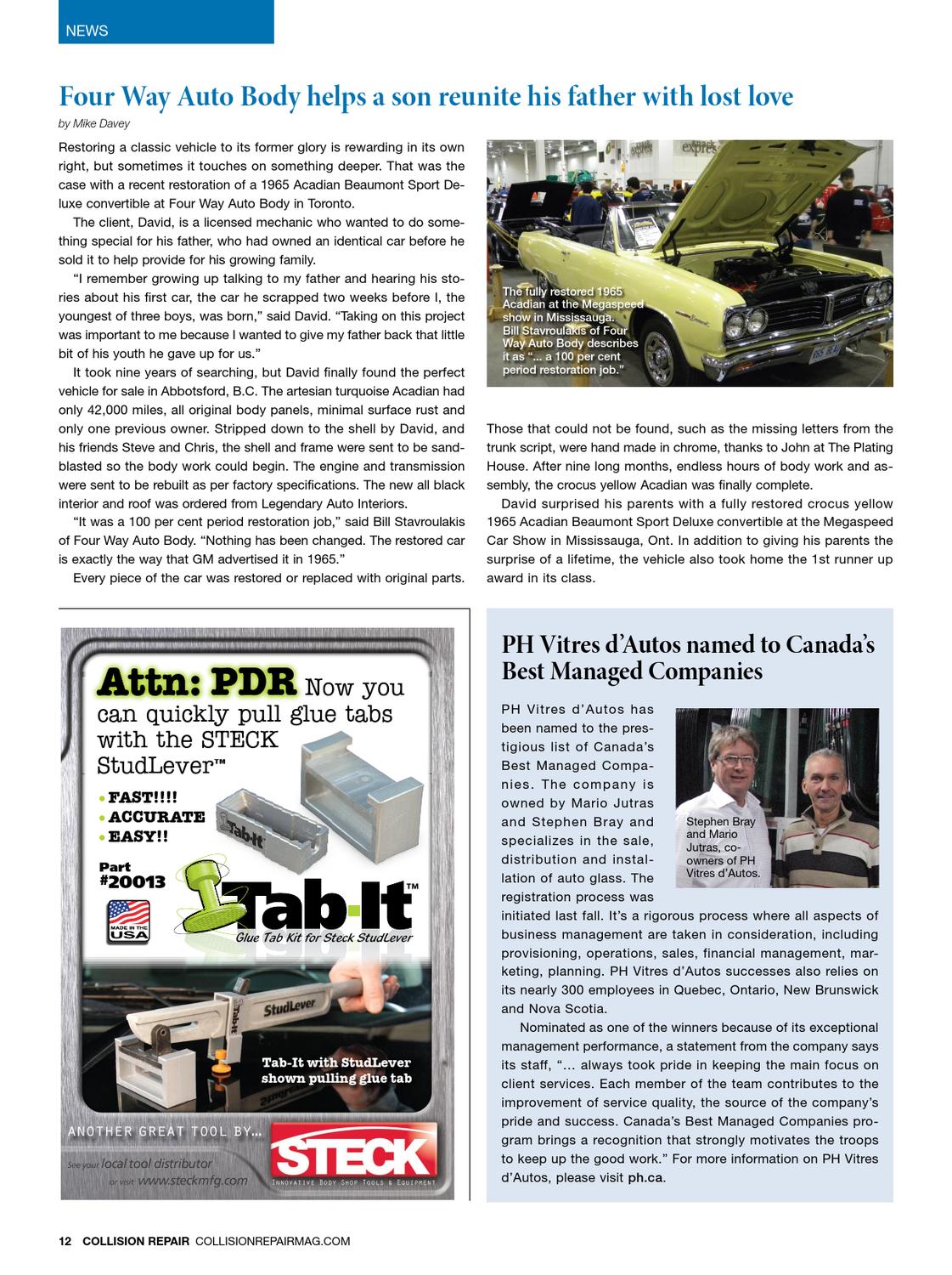 Collision Repair magazine 12#3 by Media Matters - Issuu