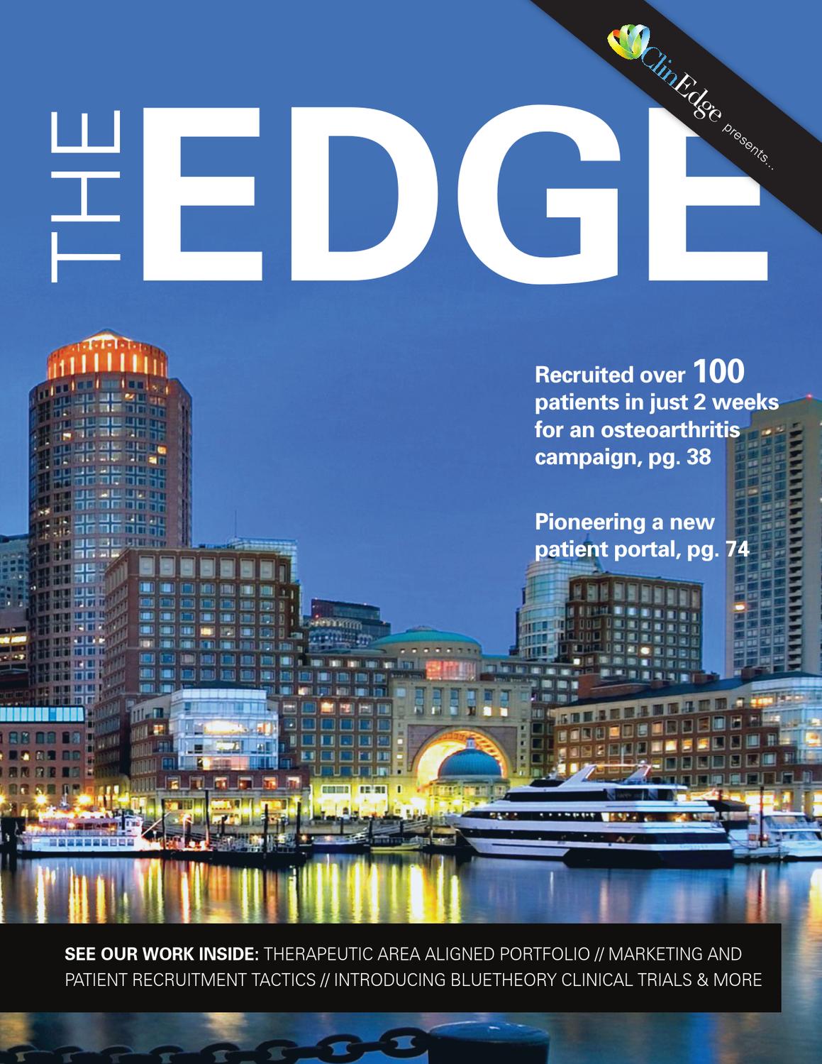 ClinEdge - The EDGE Magazine by Ashley Eldridge - Issuu
