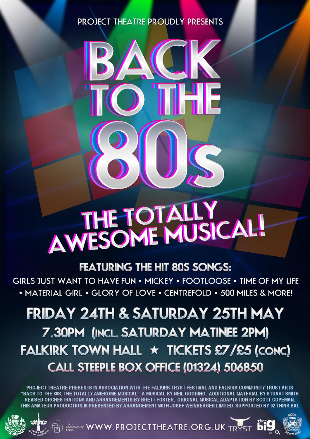 Back to the 80s Poster by Project Theatre - Issuu