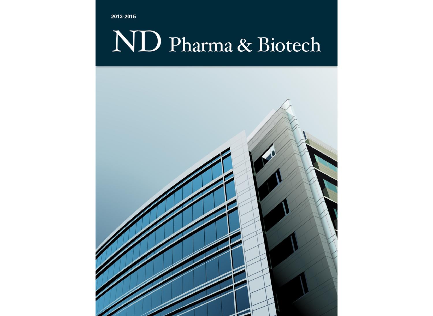 ND PHARMA & BIOTECH 2013_2015 by ND Pharma & Biotech - Issuu