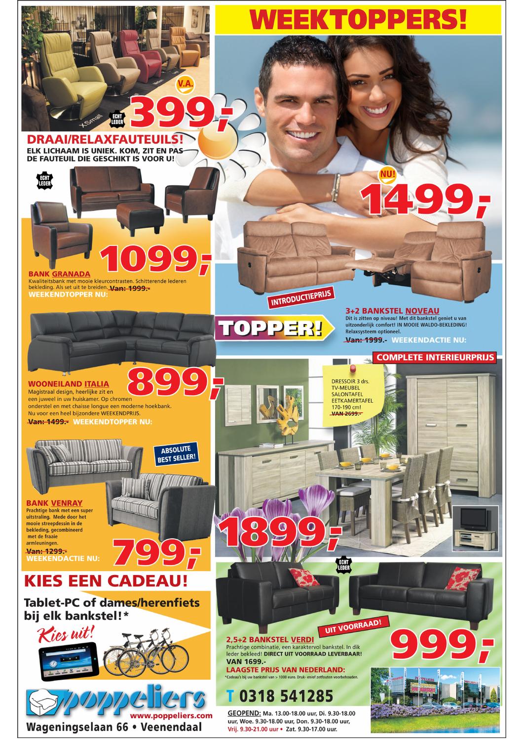 Weektoppers Poppeliers Meubelen by Media Solutions B.V. - Issuu